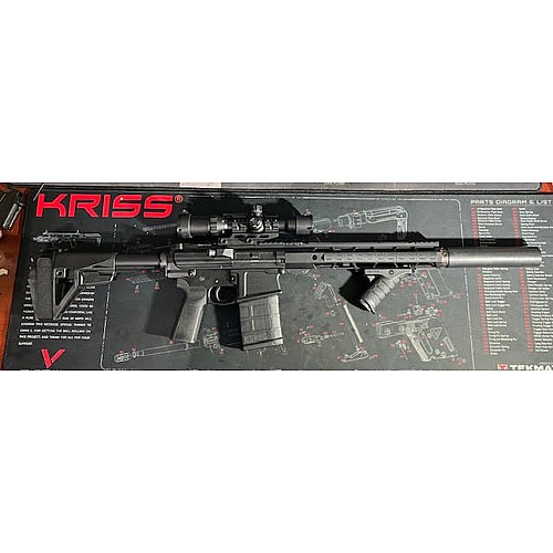 AR-10 8.6 Blackout 12" Hybrid Upper Receiver Assembly ...