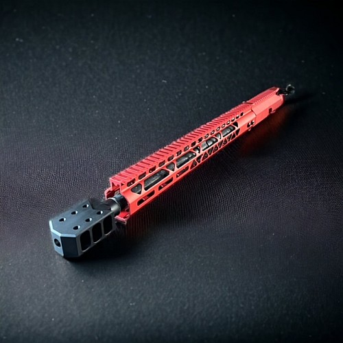 Red : AR-15 7.62x39 16" BARRETT STYLE UPPER ASSEMBLY ...