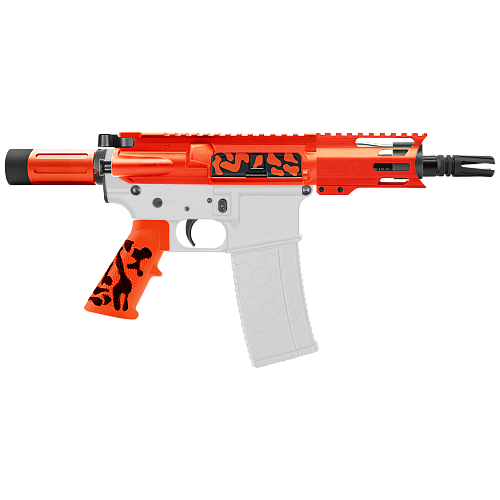 AR-15 5.56 NATO 5'' PISTOL KIT - 4'' HANDGUARD / CAMO