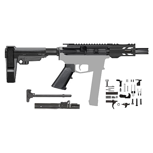 Build Kits : AR-9 9MM 4.5" Mini Pistol Build Kit w/