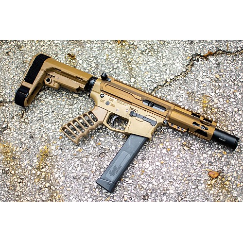 Firearms : MA-10MM Moriarti Arms 4" Brindle Semi-Auto ...