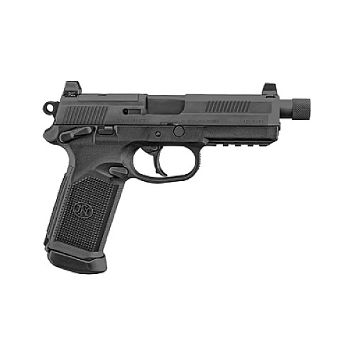 Pistols - Polymer Frame : FN FNX-45 TACT 45ACP 5.3" 15RD BLK